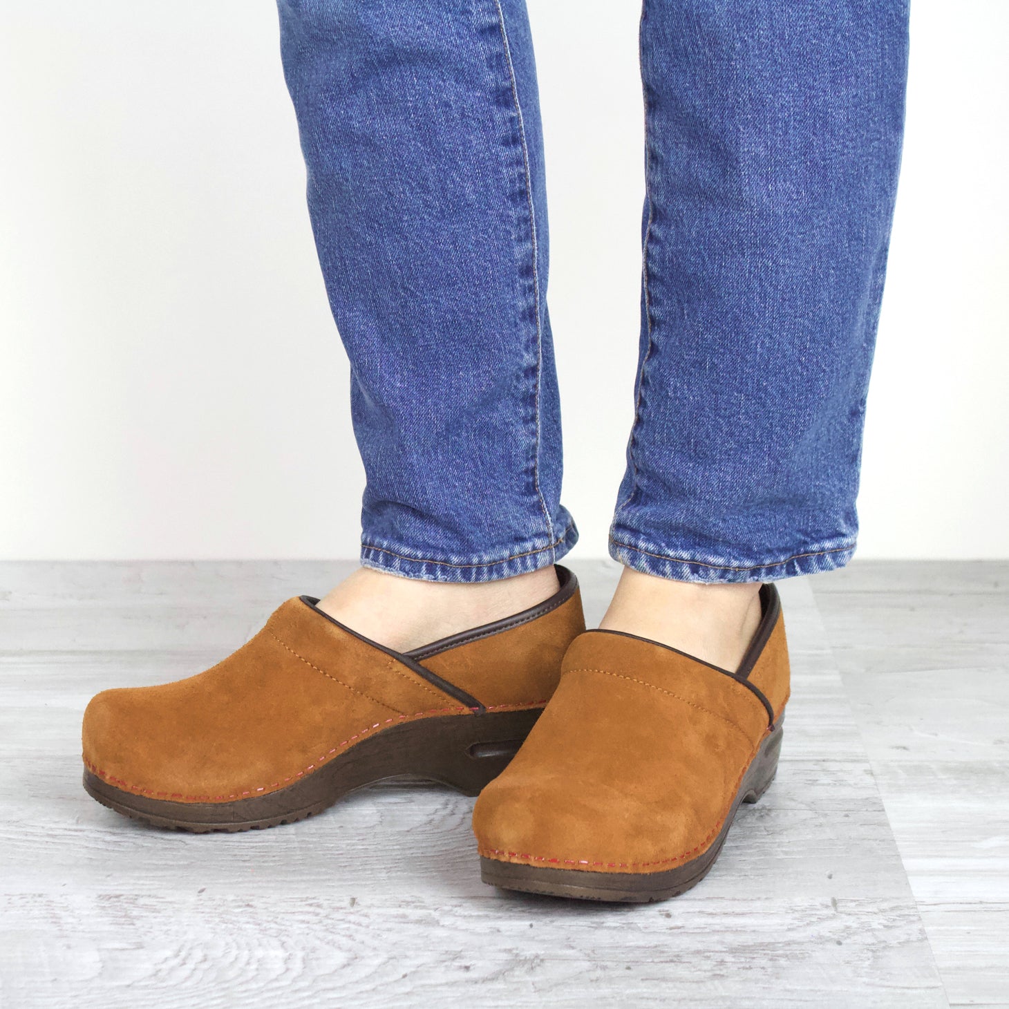 Nina Women's Clog in Cognac - Sanita